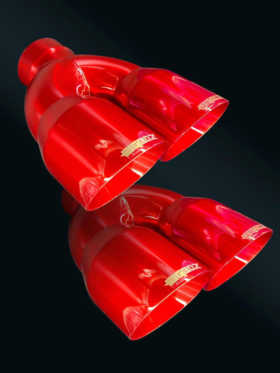 4" Dodge Challenger Quad Tips – Bigboz Exhaust