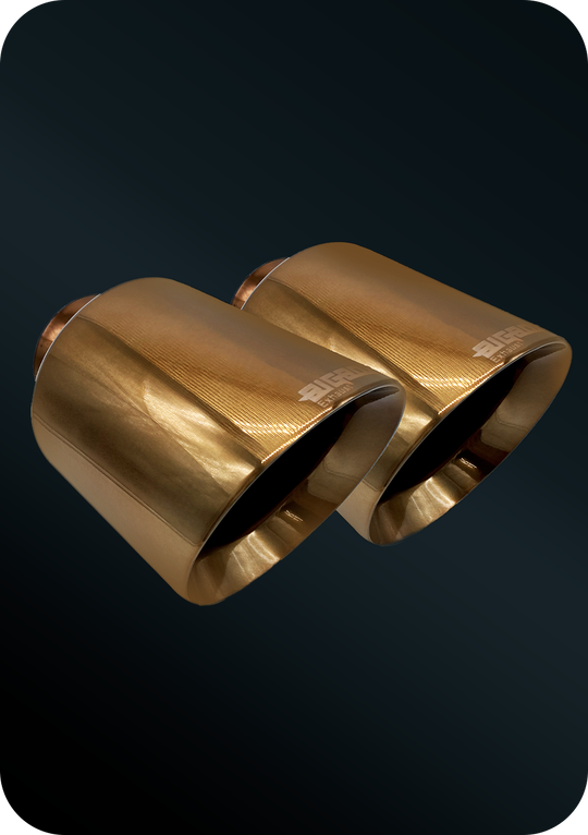 (2015-2023) D-Charger 5" V8 Tip Set Metallic BRONZE – Bigboz Exhaust