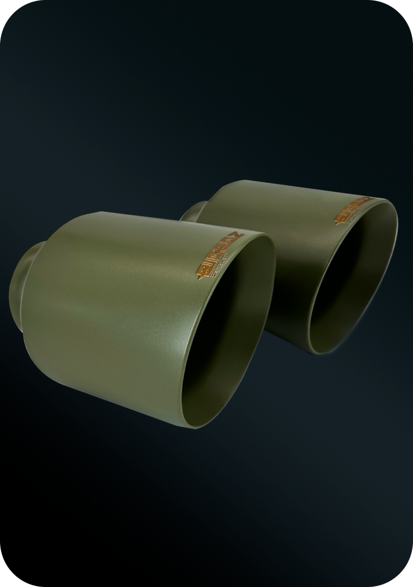 Universal Angle Cut 5 Inch Tips 2.5 inch Inlet – Bigboz Exhaust